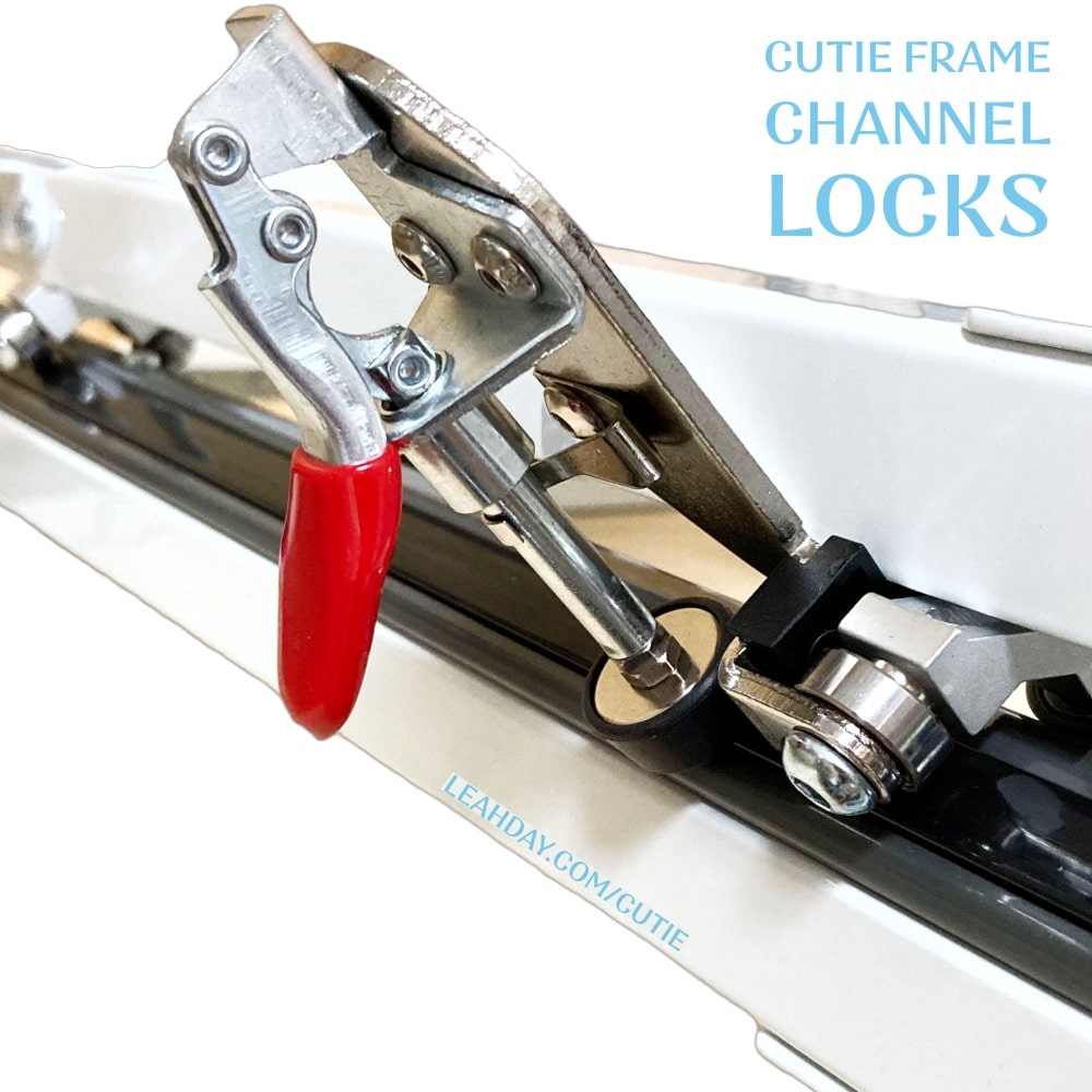 Cutie Frame Channel Locks - Quilt Easier on the Cutie Frame – LeahDay.com
