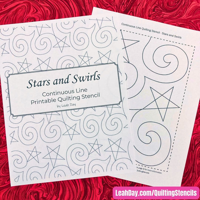 Printable Quilting Stencils - Paper Quilt Stencil – LeahDay.com