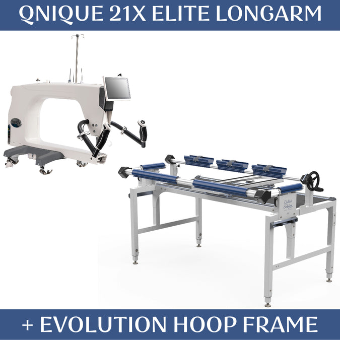Grace Qnique 21X Elite Longarm Machine and Frame Bundles – LeahDay.com
